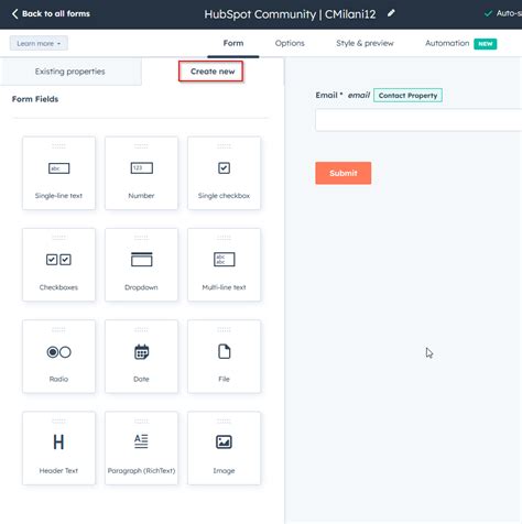 Solved Hubspot Community Modify Job Title Property From Single Line Of Text To Drop Down List