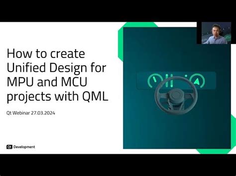 Free Video Creating Reusable Qml Components Across Mcu And Mpu Applications From Qt Group