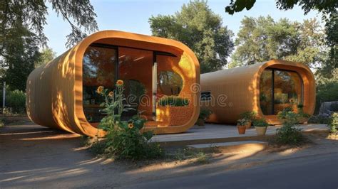 Innovative Sustainable Architecture Showcases Eco Friendly Design In A Vibrant Urban Landscape