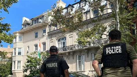 Security Amped Up At Indian Embassy In Us As Khalistan Supporters Plan
