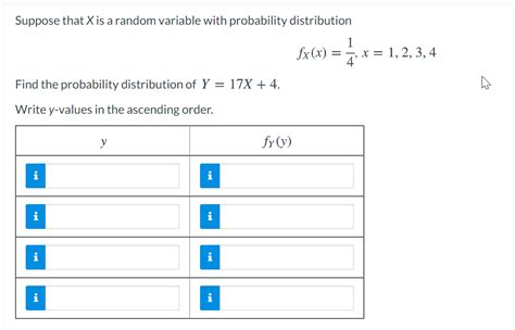 Solved Suppose That X Is A Random Variable With Probability Chegg