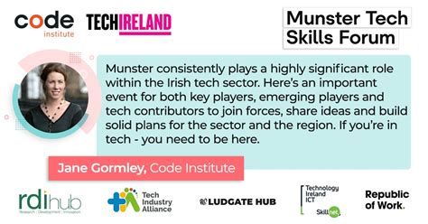 Code Institute On Linkedin Tech Mtsf2023 Munstertechevent Techevent Techskills Techsector