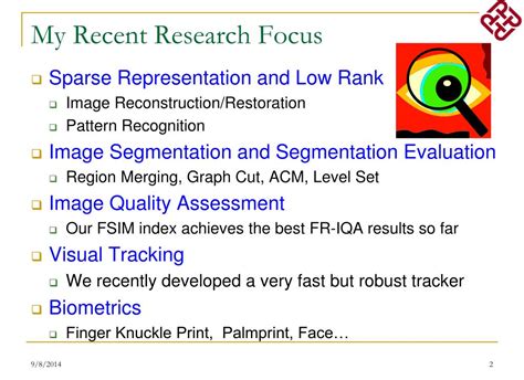 Ppt Sparse Representation For Image Reconstruction And Face