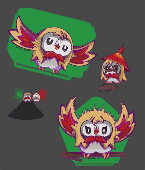 Hisuian Rowlet By Stevekyle399 On Deviantart