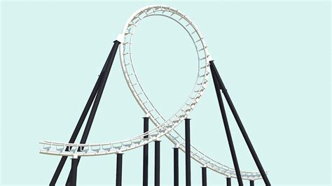 Arrow Looper Coaster D Model By Rollygon D C Eb Sketchfab