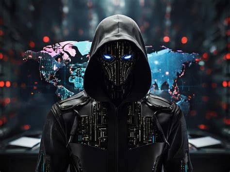 Premium Photo 3D Illustration Cybersecurity Concepthacker Hacking