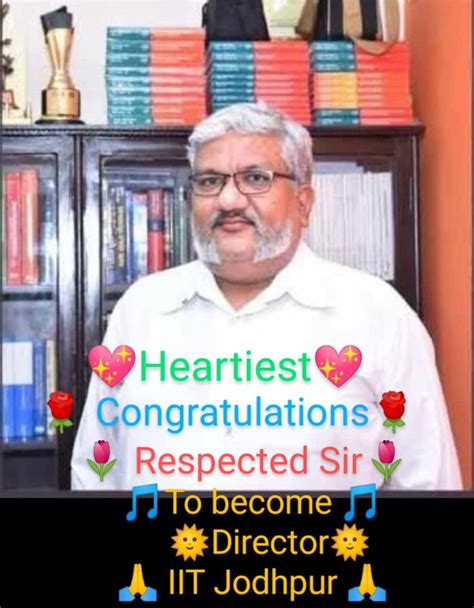 Dr Rajesh Kumar Prasad On Linkedin Many Many Congratulations To Prof Avinash Kumar Agarwal In