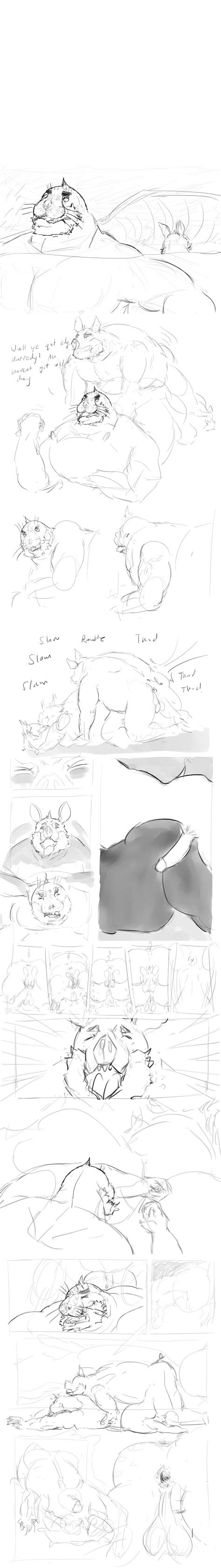 Rule 34 20secondstoshame Absurd Res Ambiguous Fluids Anthro Barrett Bear Belly Bod Bodily