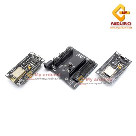 Nodemcu Base Ver 10 For Esp8266 Nodemcu Uart Wifi Iot บอร์ด ขยายขา Nodemcu Esp8266 ขาย