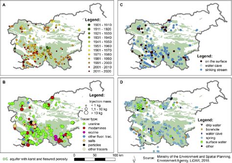 Conducted Tracer Experiments According To A Time Period B Type And