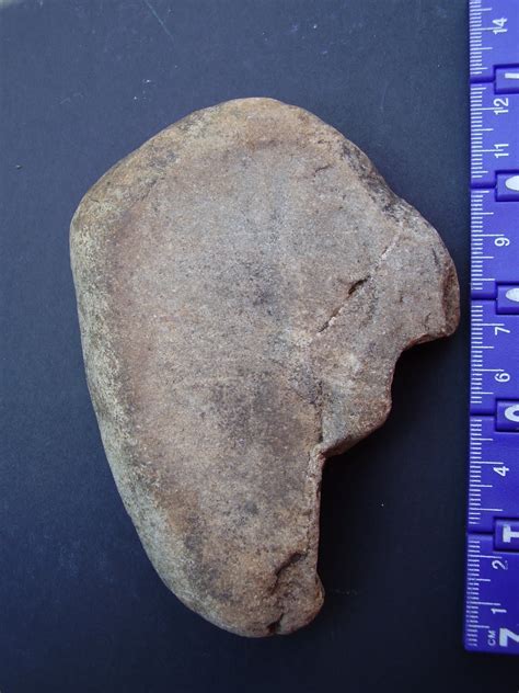 Archaeology Of Portable Rock Art Crude Cobble Tool May Have Been