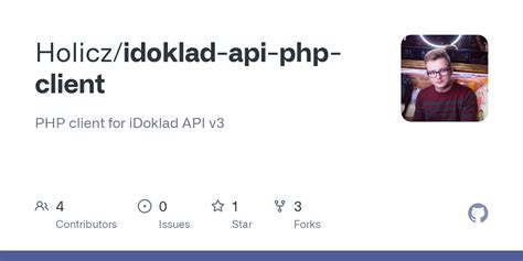 github holicz idoklad api php client php client for idoklad api v3