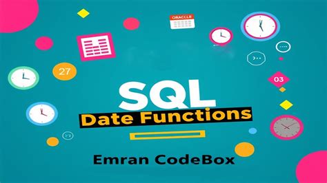 Oracle Sql Date Functions Emran Code Box Youtube