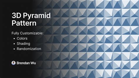 3d Pyramid Pattern Figma