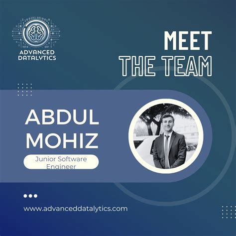 Advanced Datalytics On Linkedin Advanceddatalytics Meettheteam