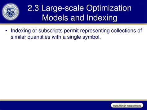 ppt chapter 2 deterministic optimization models in operations