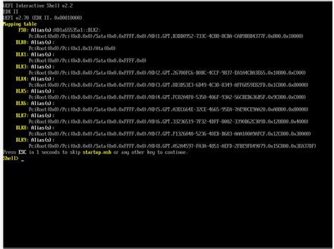 UEFI Interactive Shell Appers Installation Home Assistant Community
