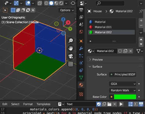 Python How Can I Assign Material Colors To A Color Attribute Blender Stack Exchange