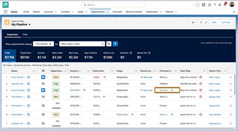 Enhance Sales Deal Health With Pipeline Review Salesforce Trailhead