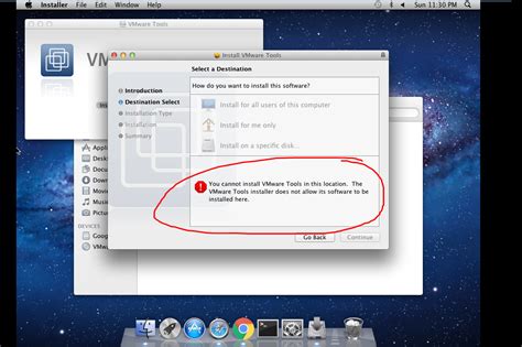 Macos Can T Install Vmware Tools Mac Os Super User