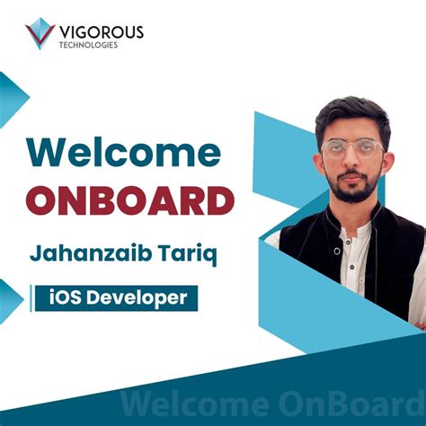 Vigorous Technologies On Linkedin Newhire Iosdeveloper Welcomeonboard