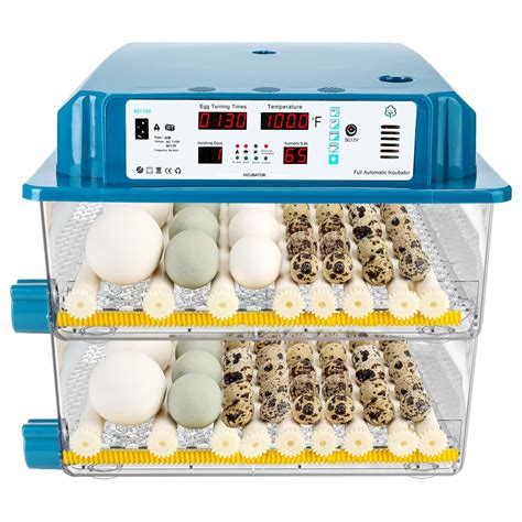 Vevitts 120 Egg Incubators For Hatching Eggs Automatic Temperature Control Chicken