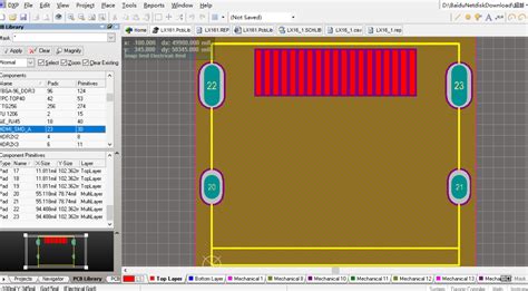 XILINX XC6SLX16 Spartan6 FPGA开发板AD集成库原理图库 PCB库 电路图下载 21ic电子技术资料下载站
