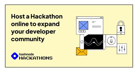 hashnode hackathons — organize an online hackathon to expand your