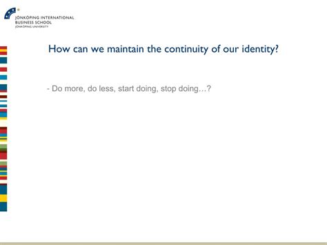 PPT What Is It That We Do So Well That Other Babes Envy The Continuity Of Our Identity