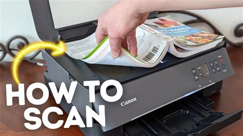 How To Scan Over WiFi With A Canon Printer Canon Pixma TS6420a Wireless Scanning