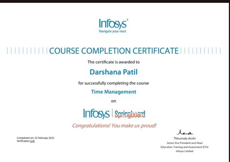 Darshana Patil On Linkedin Infosysspringboard Skilldevelopment