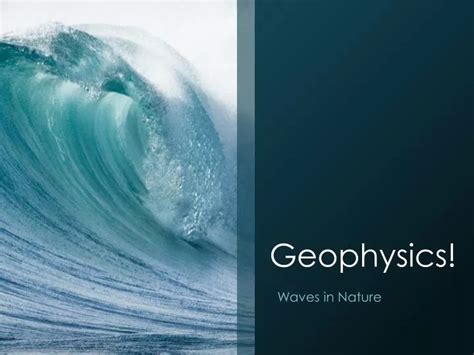 Ppt Geophysics Powerpoint Presentation Free Download Id 1946711