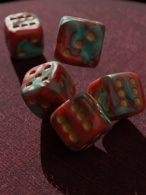 3d procedural dice set turbosquid 2168311