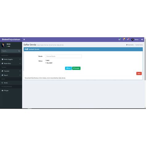 Jual Sistem Reporting Perpustakaan Dengan Framework Codeigniter Shopee Indonesia
