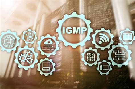Premium Photo Igmp Internet Group Management Protocol Concept Communications Technology