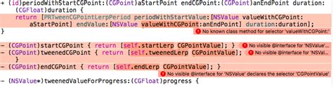 Ios No Known Class Method For Selector Valuewithcgpoint Stack Overflow