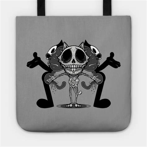 Anatomy Of Felix The Cat By Jcoulterartist Cat Pillow Cat Tote
