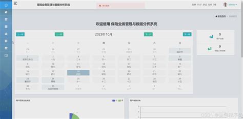 python保险理赔业务管理与数据分析系统 csdn博客