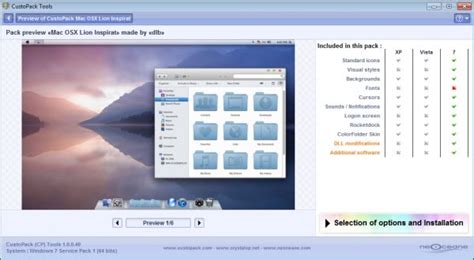 how to install the windows 7 mac os x lion theme ghacks tech news