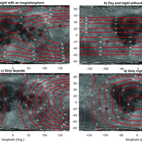 The Normalised Cumulative Particle Flux Of The Solar Wind Protons