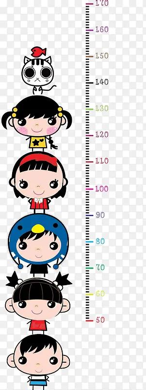 卡通身高贴png图片素材下载图片编号8419841 Png素材网