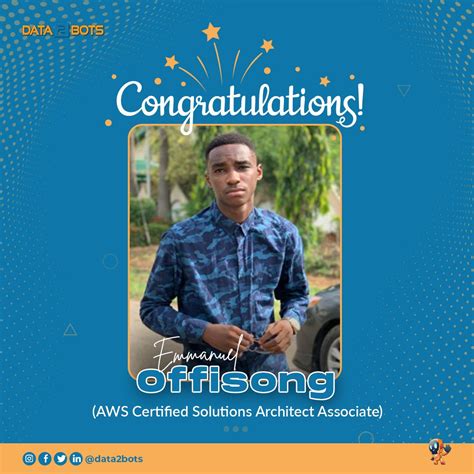 Data2bots On Linkedin Awscertified Data2botstalents Dataprofessional
