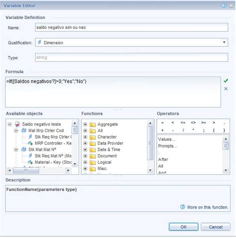 Apply Filter On A Measure Variable Sap Bo Sap Community