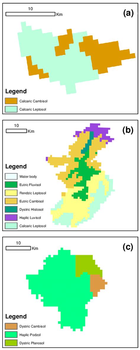 Soil Codes From The World Reference Base Km Km Raster Library Of Download Scientific