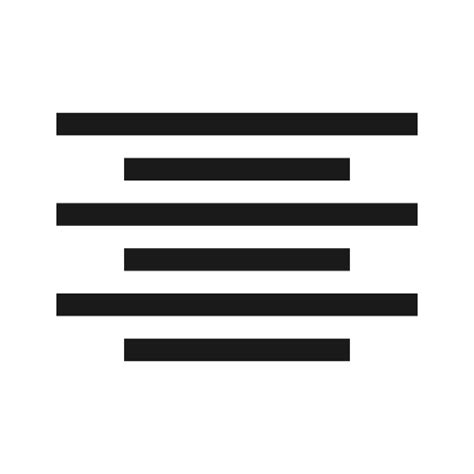 center align user interface and gesture icons