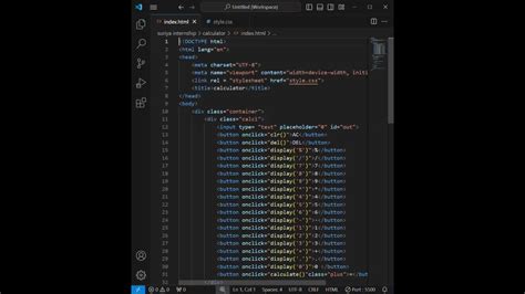 suriya prakash on linkedin html css javascript codsoftinternship calculatorproject