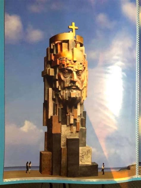 დავით აღმაშენებლის კუბისტური მონუმენტი პეტიცია Feedc