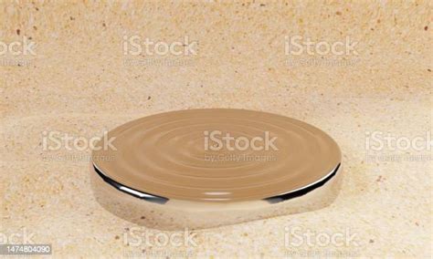 3d 미니멀리스트 추상적 배경의 연단 화장품 또는 제품 전시용 파스텔 색상 3d 렌더링 0명에 대한 스톡 사진 및 기타 이미지 Istock