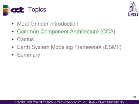 Ppt High Performance Computing Concepts Methods And Means Scientific Components And Frameworks