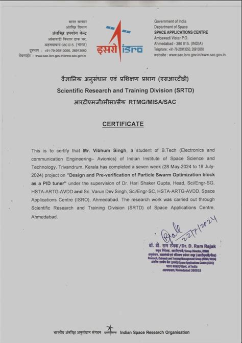 vibhum singh on linkedin i am thrilled to share that i have successfully completed my